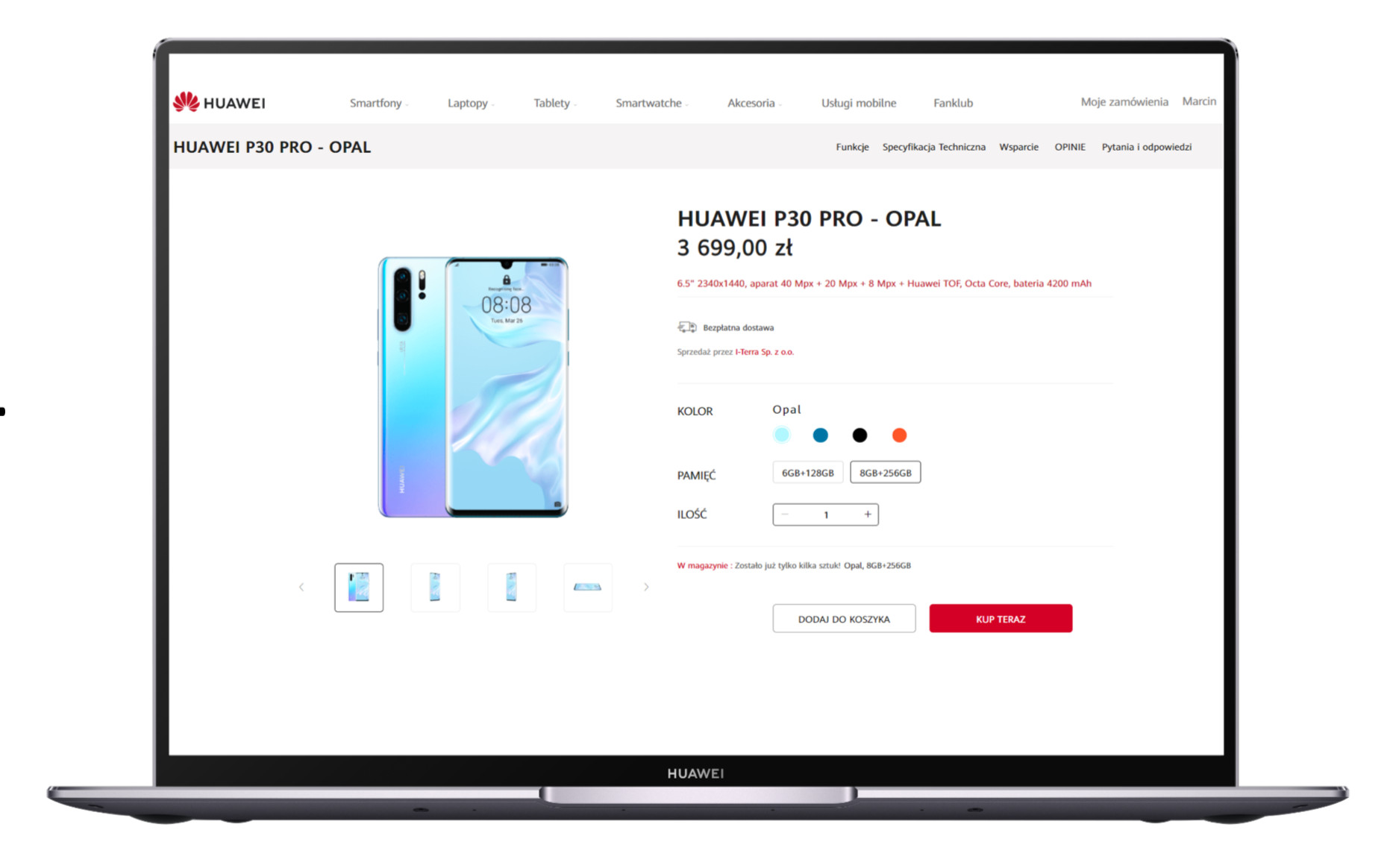 Huawei.pl — otwarcie oficjalnego sklepu i 15% rabatu na start ...